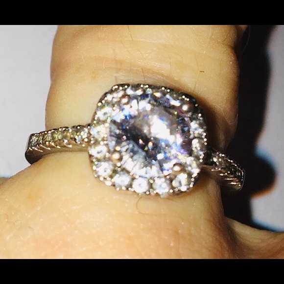 Bella Luce | Jewelry | Bella Luce Rings 438ctw Cu Zirconium Rhodium ...